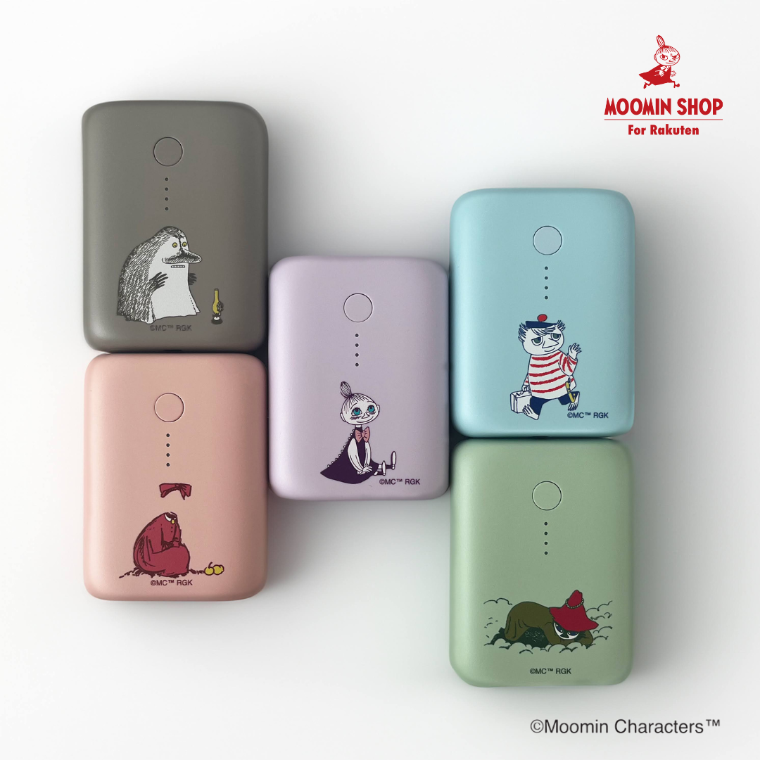 MOOMIN SHOP 楽天市場店で販売中！【MOOMIN】モバイルバッテリー 10000mAh PD20W入出力 iPhone ...